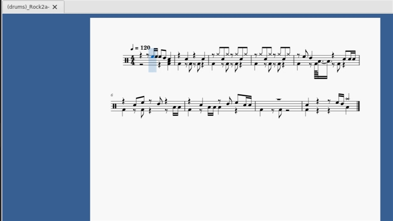 نت همراهی درامز برای گیتار فلامنکو 14 - نماشا