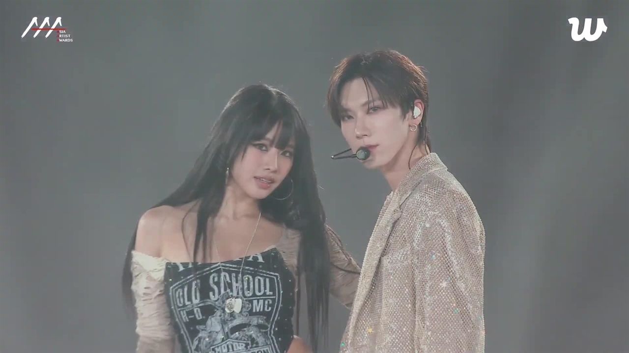 TEN x NATTY(텐 x 나띠) - Sugarcoat + Dangerous' Asian Artist Awards 2024 performance | Special ...